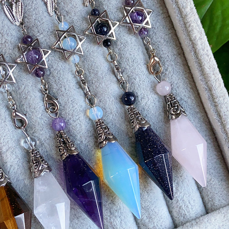 Different Materials Crystal Pendulums – komocrystal