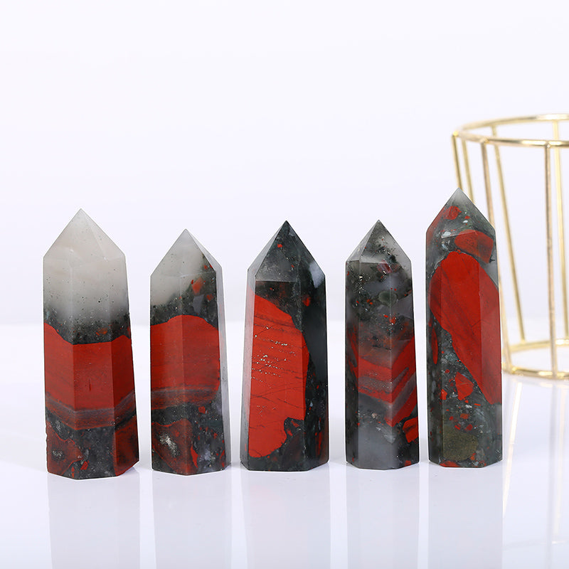 Bloodstone Tower/Point – KOMOCRYSTAL